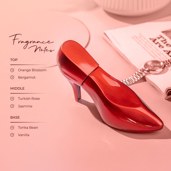 Laurelle London Shoo Red Perfume for women 100ml EDP (Pack of 2)